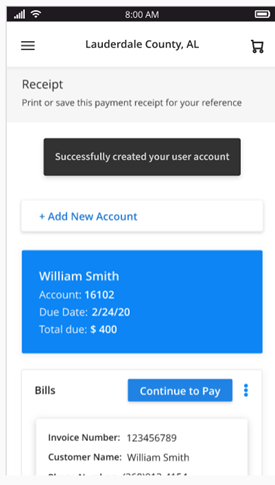 BillPay enhanced registration flow - CSG Forte